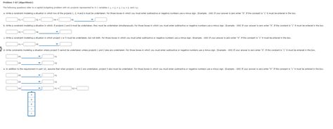 Solved Problem Algorithmic The Following Questions Chegg