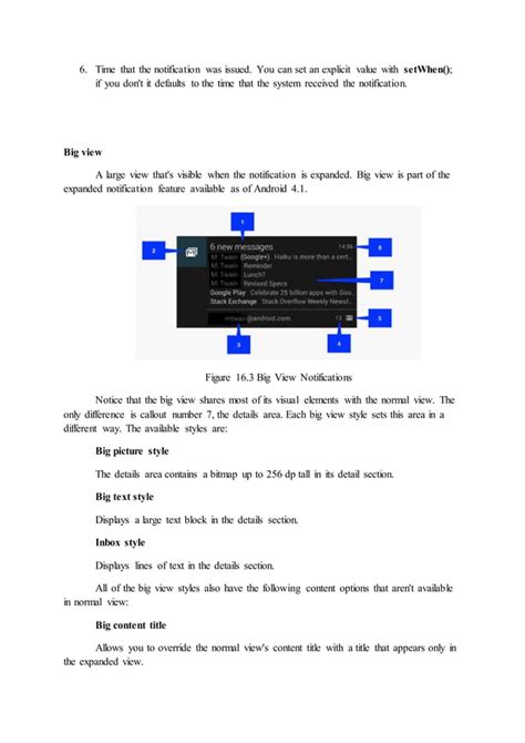 Android Action Bar And Notifications Chapter16 Pdf