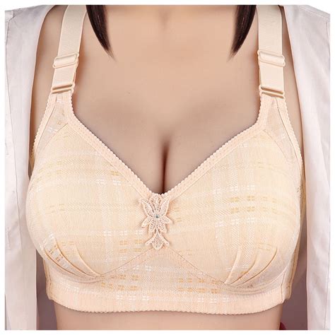 Caicj98 Sports Bras For Women Womens Underwire Bra Lace Floral Bra
