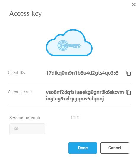 Manage Api Access Keys