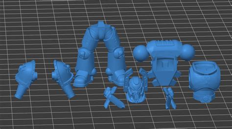 Stl File Space Marines 🛰・3d Print Object To Download・cults
