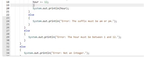Solved Read In A Time Such As Pm And Print The Equivalent Chegg