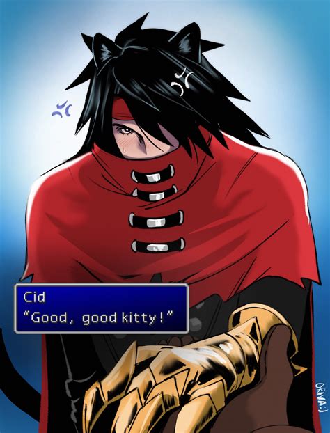 Vincent Valentine And Cid Highwind Final Fantasy And 1 More Drawn By