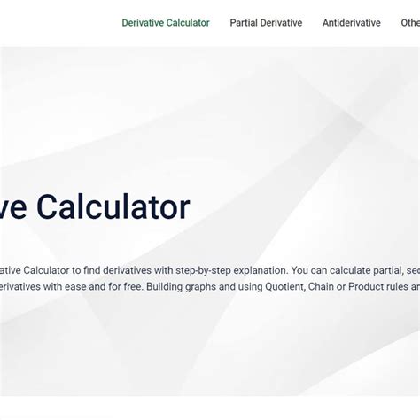 Derivative Calculator Alternatives And Similar Websites And Apps