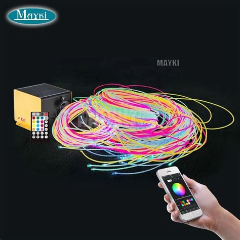 Sensory Integration Interactive Uv Fiber Optics Kit 100 Strnds X 2m