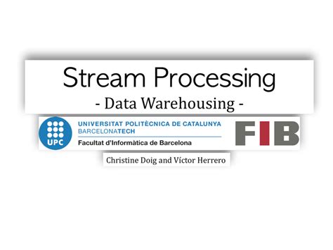 Stream Processing Speaker Deck