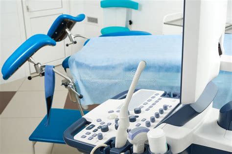 Vaginal Sensor For An Ultrasound Machine For Examining Woman Stock Photo Image Of