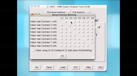 FSL Tutorial 2 FEAT Part 3 YouTube