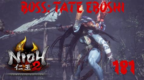 Lets Play Nioh 2 Complete Edition Deutschpc 181 Boss Tate