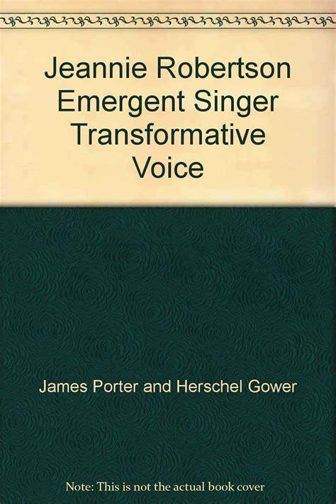 Amazon Jeannie Robertson Emergent Singer Transformative Voice