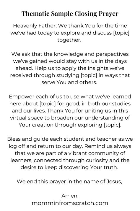 The 10 Best Opening And Closing Prayers For Online Class Mommin From