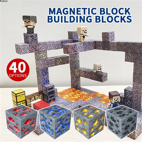 Mc Minecraft Diy Product Magnetic การพัฒนาอัจฉริยะ My Toy Magnetic