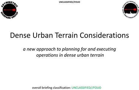 Asymmetric Warfare Group Pptx