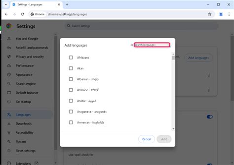 How To Change The Language Of Your Chrome Browser Knowledge Base Hyonix