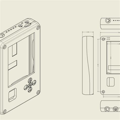 Download Free Stl File Hackrf Portapack H2 Case • 3d Print Template ・ Cults