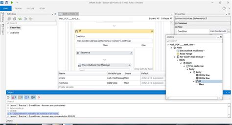 Exception Object Reference Not Set To An Instance Of An Object Help Uipath Community Forum