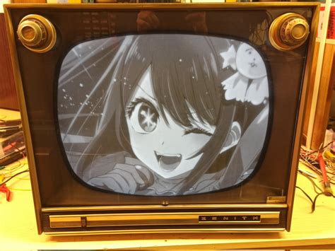 I Put Waifus On A Vintage TV On Twitter Ai Hoshino Oshi No Ko