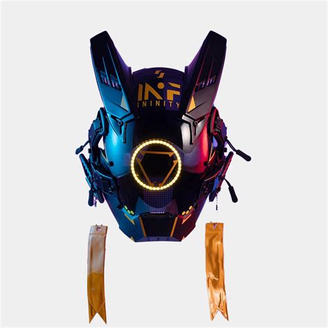Infinite Cyberpunk Helmet Cyber Techwear®