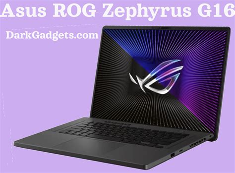 Asus Rog Zephyrus G16 Launched In India Rog Strix Scar 16 And Rog