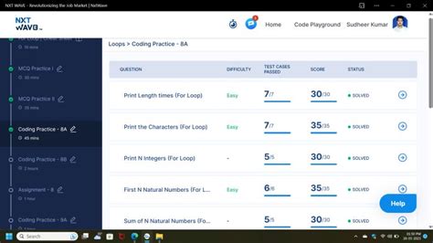 Sudheer Kumar Karempudi On Linkedin For Loop Coding Practice 8a