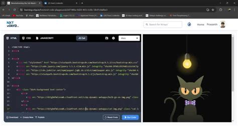 Day 55 Of 100daysofcodechallenge Js Html Css Prasanth Devandla Posted On The Topic Linkedin