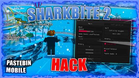 Sharkbite 2 Script Hack Teeth Farm Auto Farm Gun Mods And More