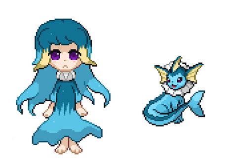 Vaporeon Gijinka By Luxlyn On Deviantart
