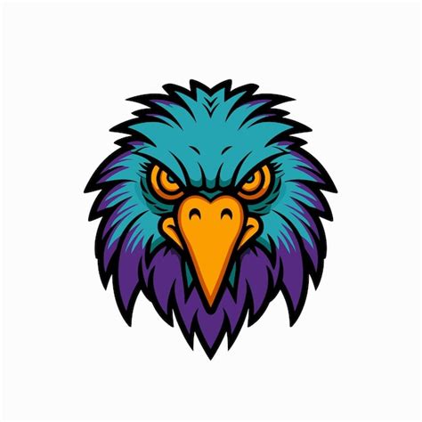 Premium Vector Bird Head Mascot
