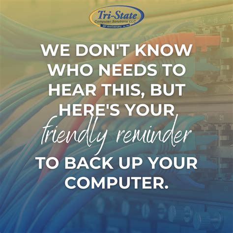How To Backup Your Computer Easily Tri State Computer Solutions