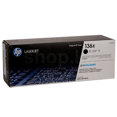 ᐈ Тонер-картридж HP JetIntelligence W1360X - Black 136X – купить в ...