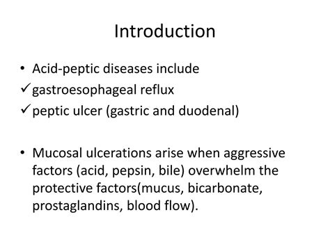 Solution Peptic Ulcer Drugs Studypool