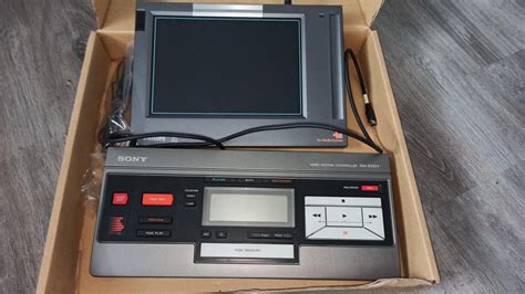 Vintage Sony Video Editing Controller Rm E V Aukro