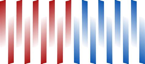 Abstract Red Blue Vertical Stripes Blurry Gradient Design Background