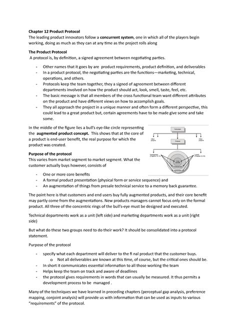 Chapter 12 Product Protocol F Chapter 12 Product Protocol The Leading