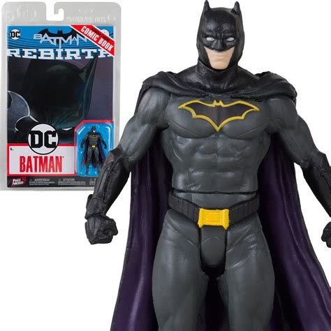 Batman Rebirth Page Punchers 3 Inch Scale Action Figure With Comic Book