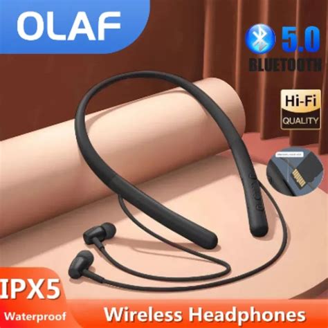 Wireless Earphones With Microphone Neckband Importedgearpk