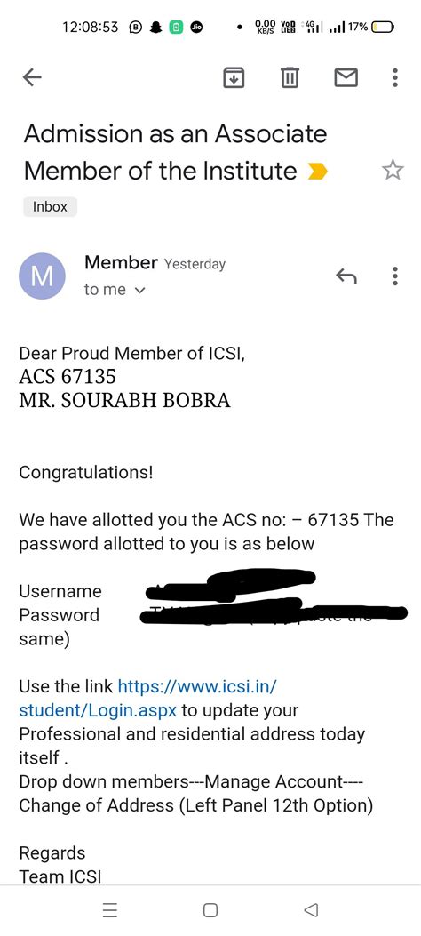 Cs Sourabh Jain On Linkedin Officially Member Of Icsi🧑‍🎓 11 Comments