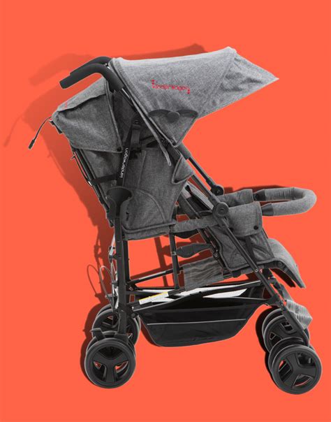 Kinderwagon キンダーワゴン Duoシティhop2 デュオシティホップ2 軽量2人乗りベビーカー 日本育児