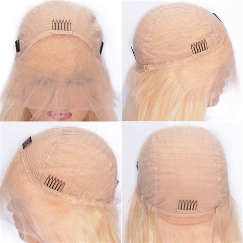 613 Blonde 150 Density Lace Front Human Hair Wigs