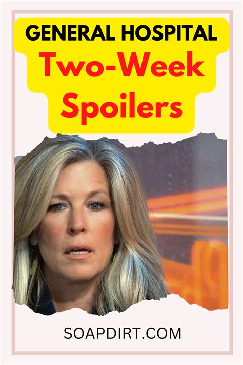 General Hospital Two Week Spoilers Carly Learns Shocking Truth Willow Secret Out At Last Artofit