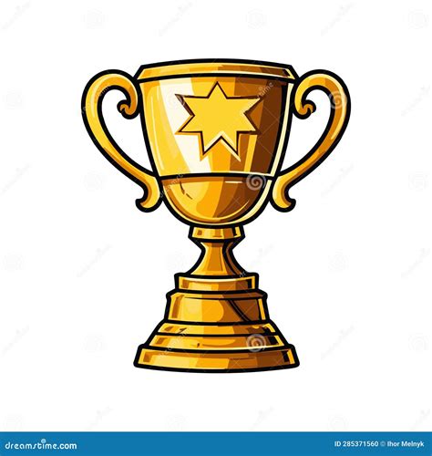 Cartoon Trophy Cup