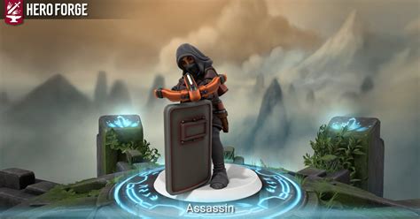 Pose Assassin Made With Hero Forge
