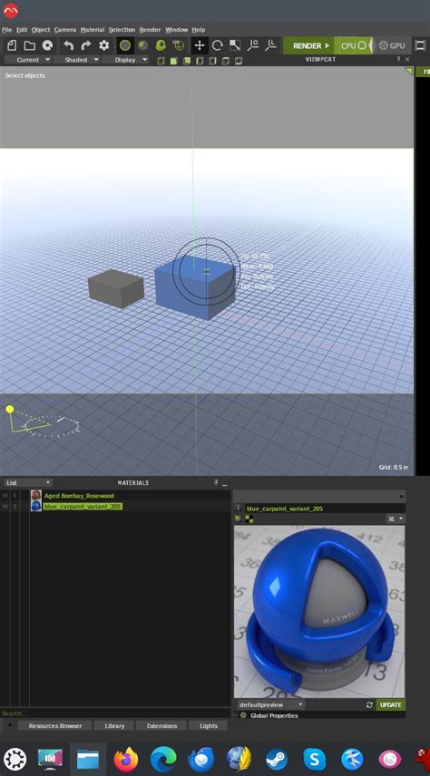 How To Use Windows Made Maxwell Render MXS Models In Linux