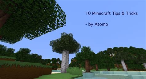 10 Minecraft Tips And Tricks Minecraft Blog