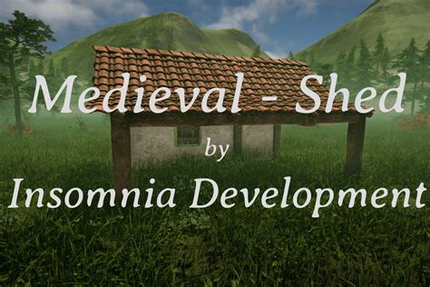 Medieval Shed 3d Environments Unity Asset Store
