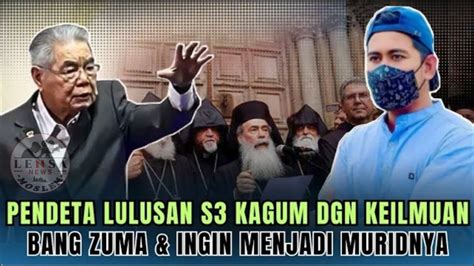 Pendeta Lulusan S3 Kagum Dengan Keilmuan Bang Zuma Ingin Menjadi