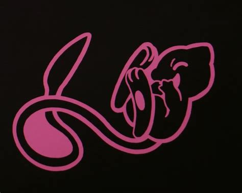 Mew Pokemon Decal Etsy