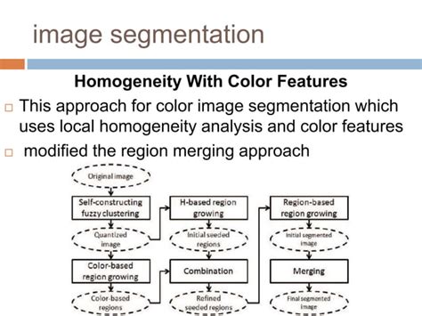 Image Segmentation And Defect Detection Techniques Using Homogeneity Ppt