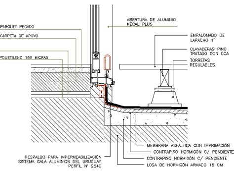 Membrane Window Installation Details Dwg File