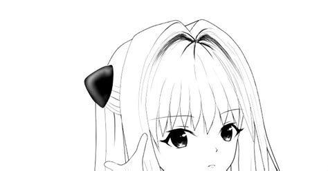 金色の闇 ヤミちゃんにロックオンされる（モノクロ漫画ver） Kinaコモチのイラスト Pixiv